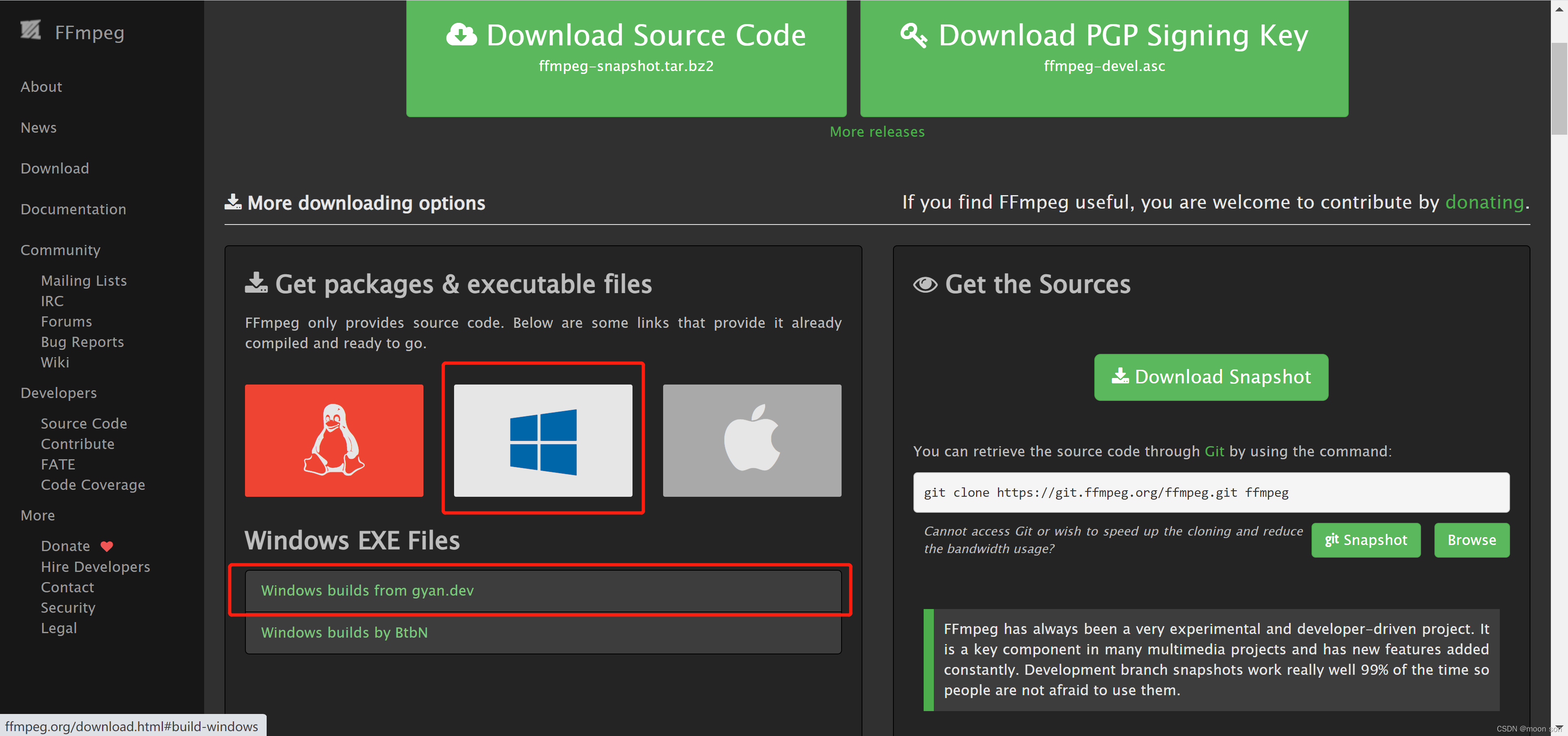 Windows环境下FFmpeg的安装步骤-CSDN博客
