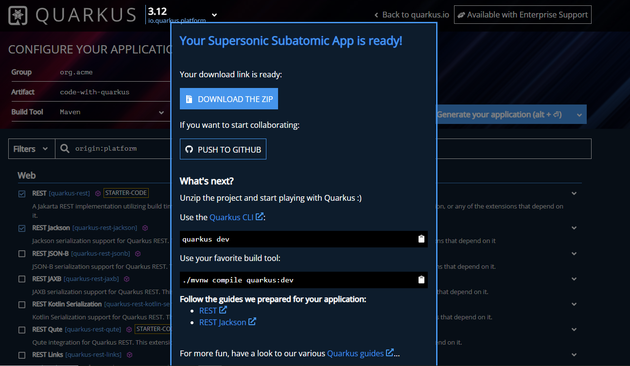 QUARKUS初体验-CSDN博客