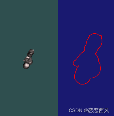 VTK 二维 外部轮廓线绘制_vtk 2d 开发-CSDN博客