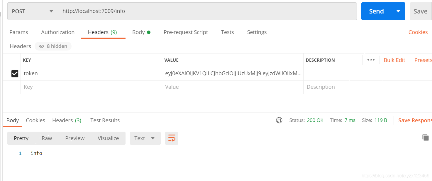 SpringBoot集成JWT实现token验证以及代码演示_jwts.parser()-CSDN博客