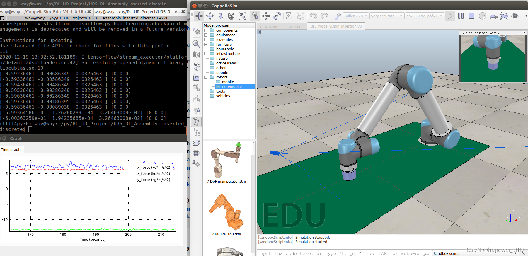 基于DDPG、TD3的UR5装配仿真及其对比_ur5 rl-CSDN博客