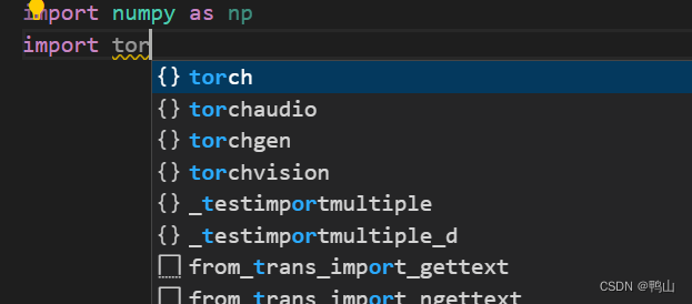 vscode突然python不提示了？这样做一秒解决！_vscode pylance 不提示模组-CSDN博客