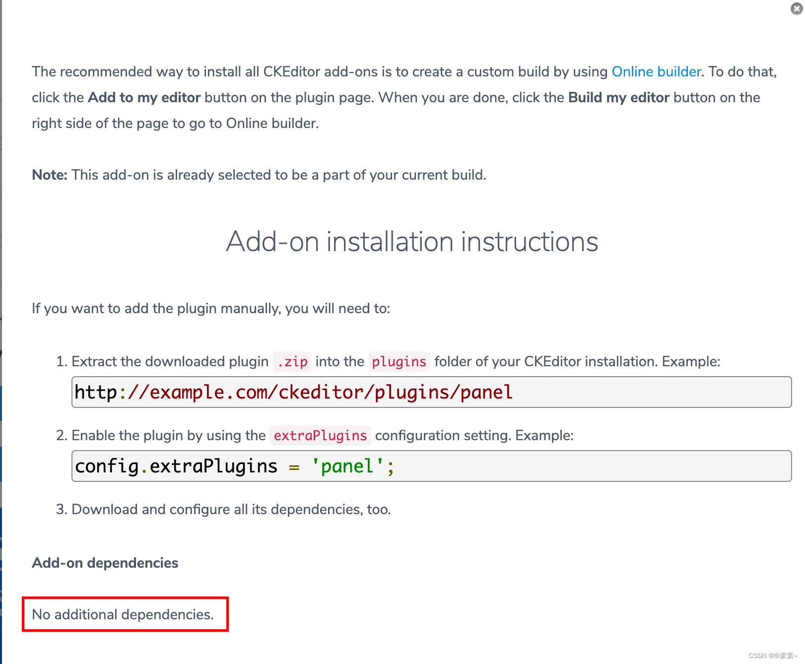 富文本编辑器CKEditor4简单使用-02（常用插件安装及使用）_ckeditor 插件-CSDN博客