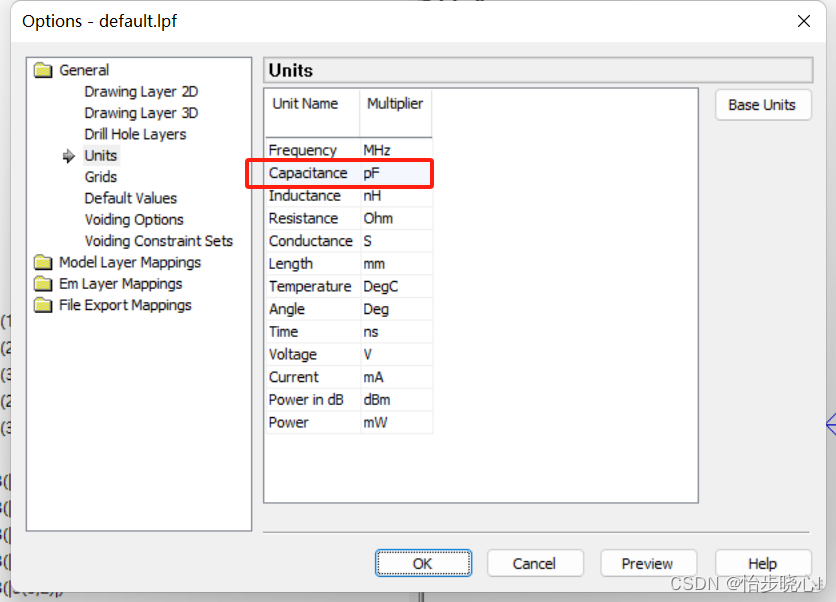 AWR设置工程仿真频率、原理图仿真频率、默认单位_awr仿真软件-CSDN博客