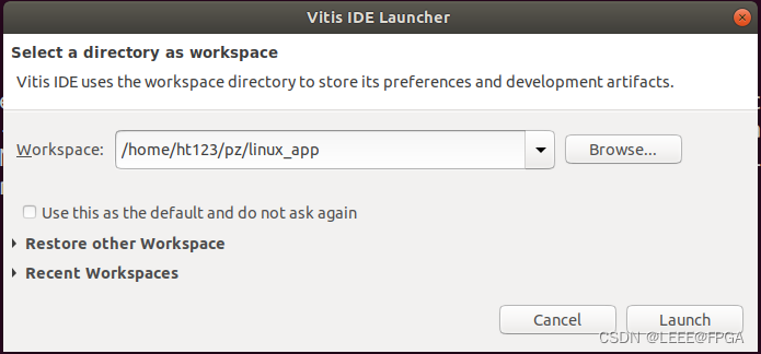 Vitis开发Linux应用_vitis linux-CSDN博客