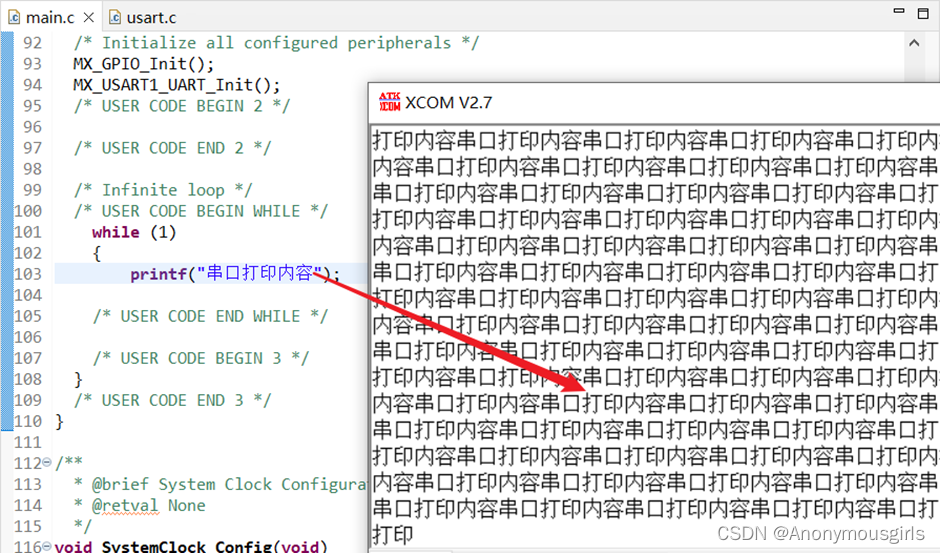 STM32CubeIDE基础学习-USART串口通信实验（轮询方式）_cubeide的usart-CSDN博客