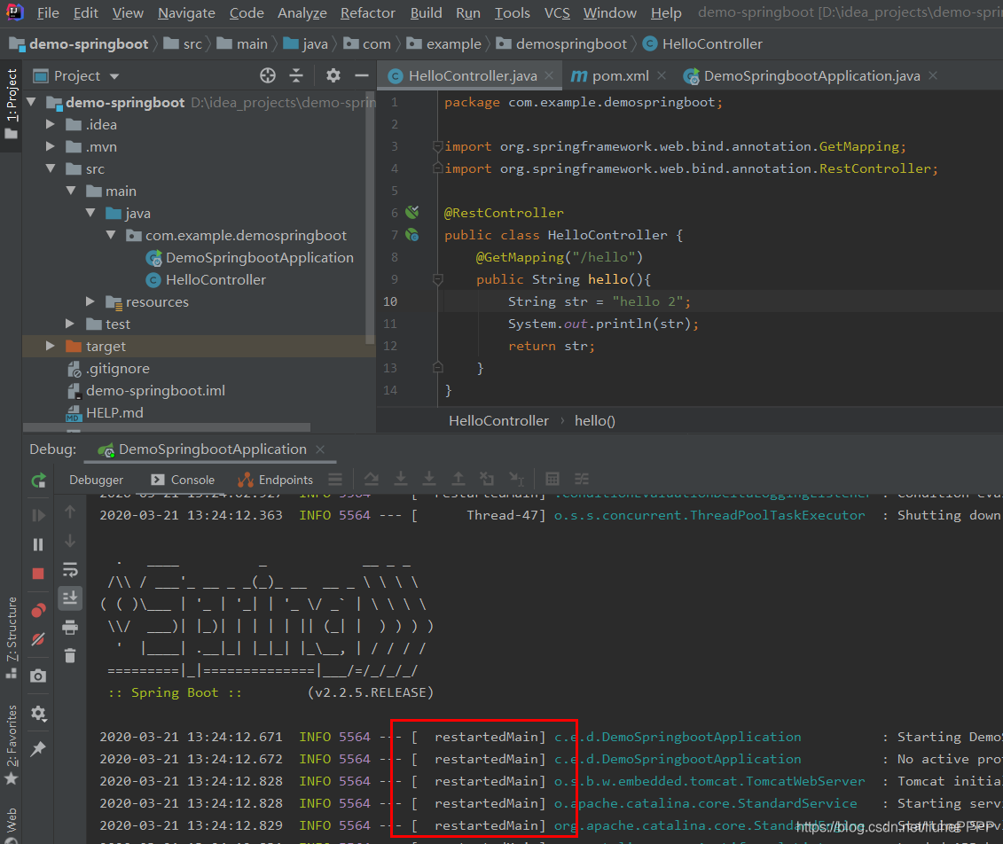 IntelliJ IDEA中spring boot项目使用spring-boot-devtools工具实现热部署_springboot spring-boot-devtools idea-CSDN博客