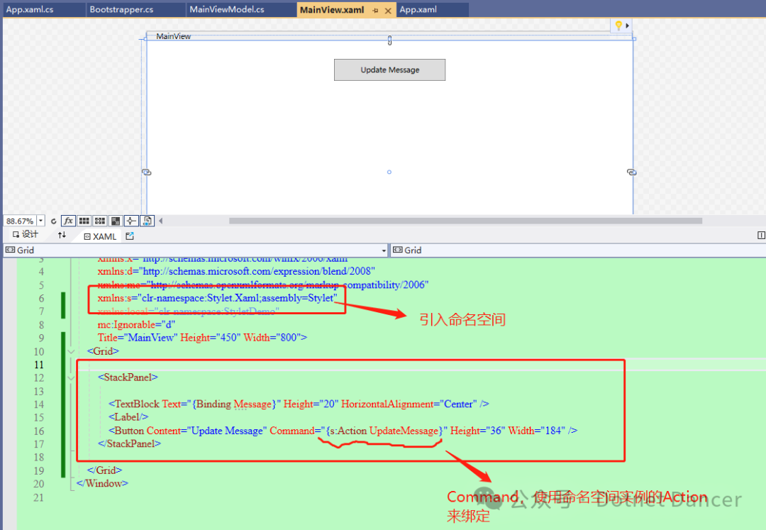 一款WPF的小巧MVVM框架——stylet框架初体验-CSDN博客
