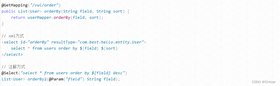 Springboot框架介绍and数据库操作andmybatis注入andjdbc注入hello Java Sec Csdn博客