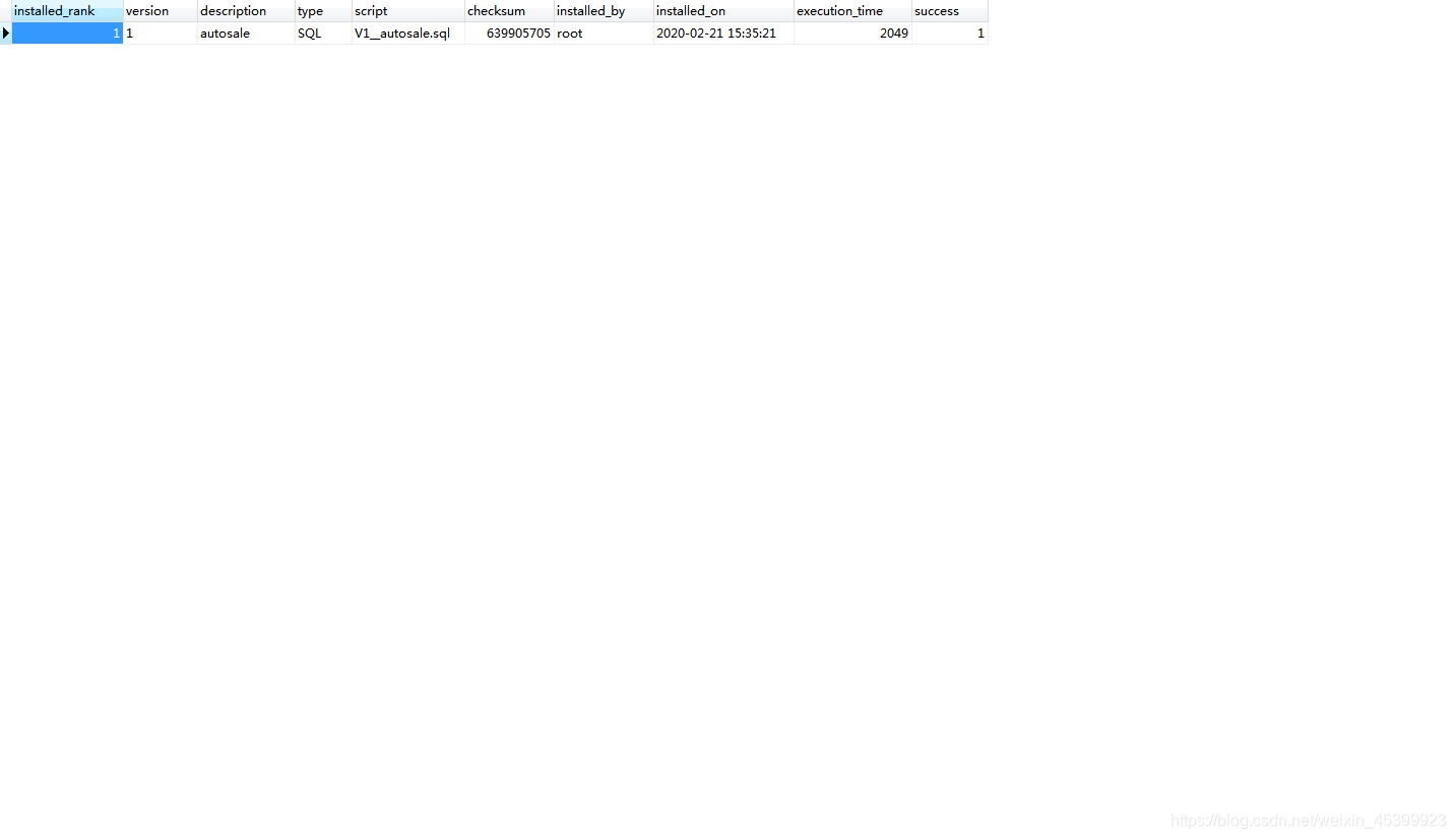 SpringBoot集成FlyWay之踩坑记录_invocation of init method failed; nested ...