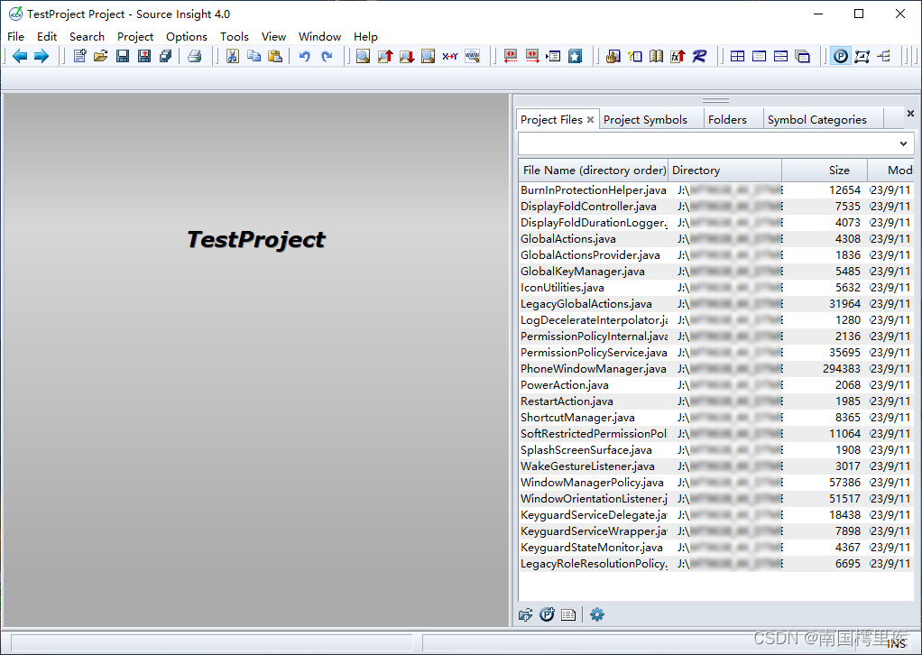 Source Insight 4.0 导入Android源码_android source insight-CSDN博客