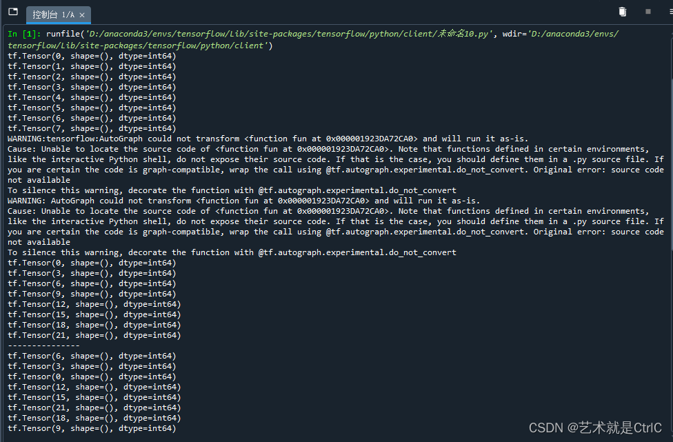 TensorFlow入门(十五、数据读取机制(2))_tensorflow iterator-CSDN博客
