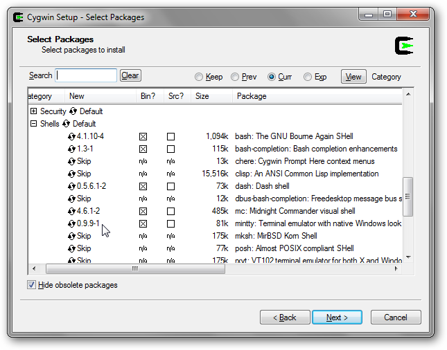 使用mintty(_如何使用Mintty改善Cygwin控制台-CSDN博客