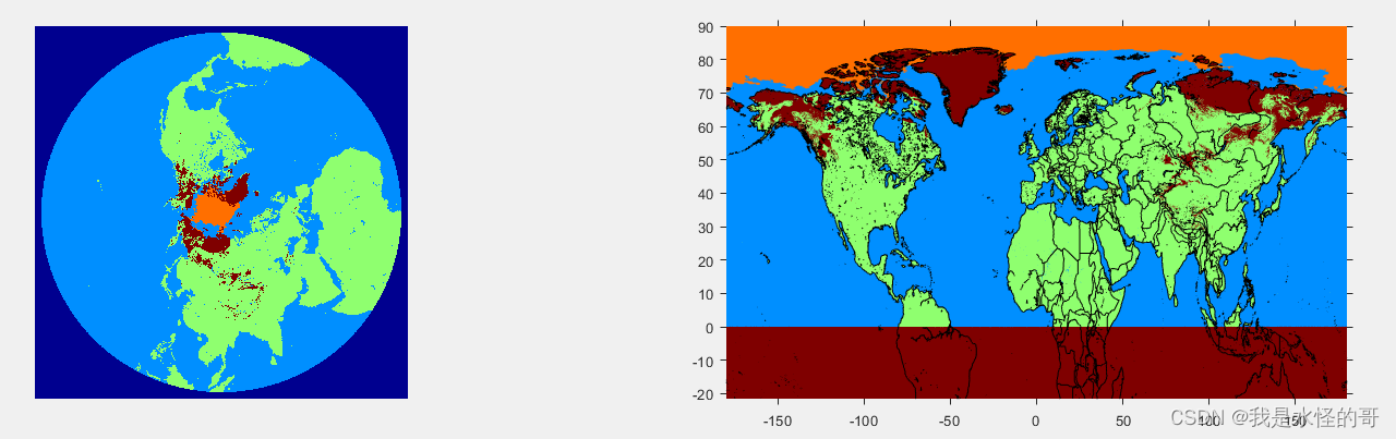 联合matlab和Arcgis进行netcdf格式的雪覆盖数据的重新投影栅格_netcdf转为bin 北极投影-CSDN博客