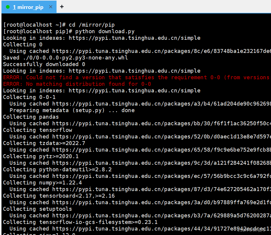 搭建企业内网pypi镜像库,让python在内网也能像互联网一样安装pip库_搭建内网pypi源-CSDN博客