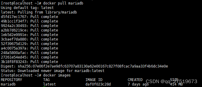 Docker 安装 mariadb server_mariadb --detach-CSDN博客