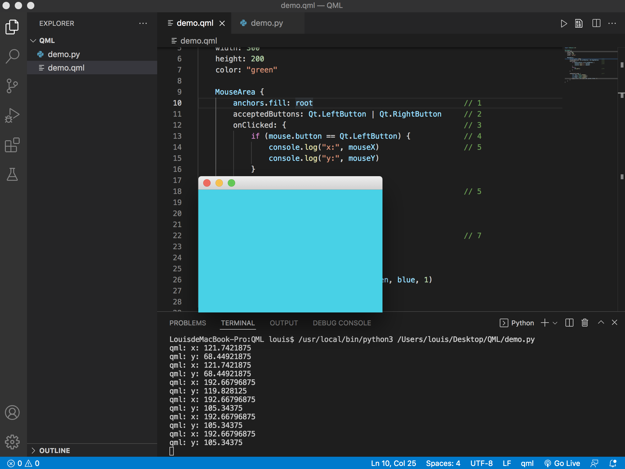 《快速掌握QML》第四章 事件处理_qml触摸-CSDN博客