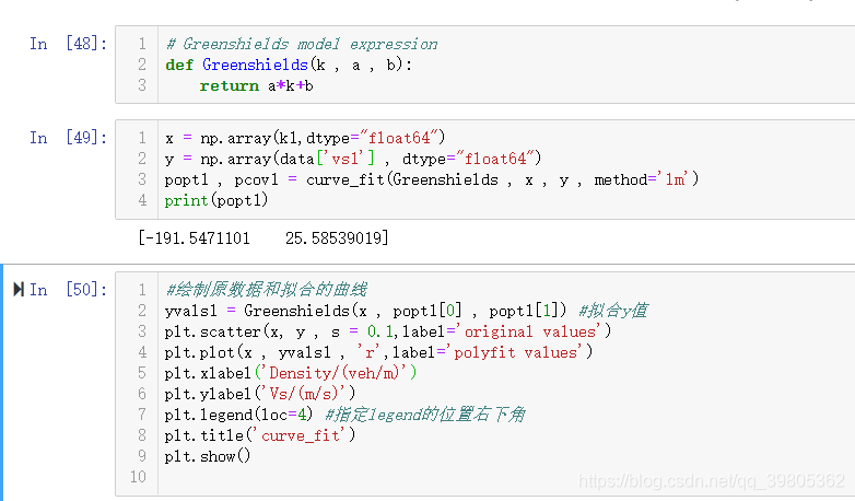 python curve_fit拟合失败_curve——fit对数函数拟合失败怎么解决-CSDN博客