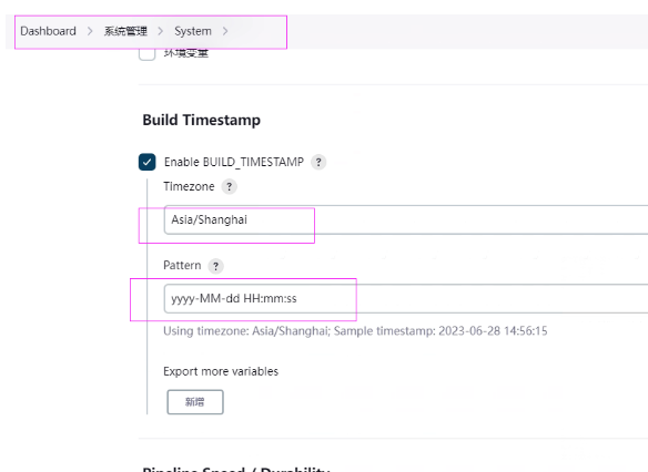 jenkins将构建时间作为Jenkins变量（BUILD_TIMESTAMP）_jenkins build timestamp-CSDN博客