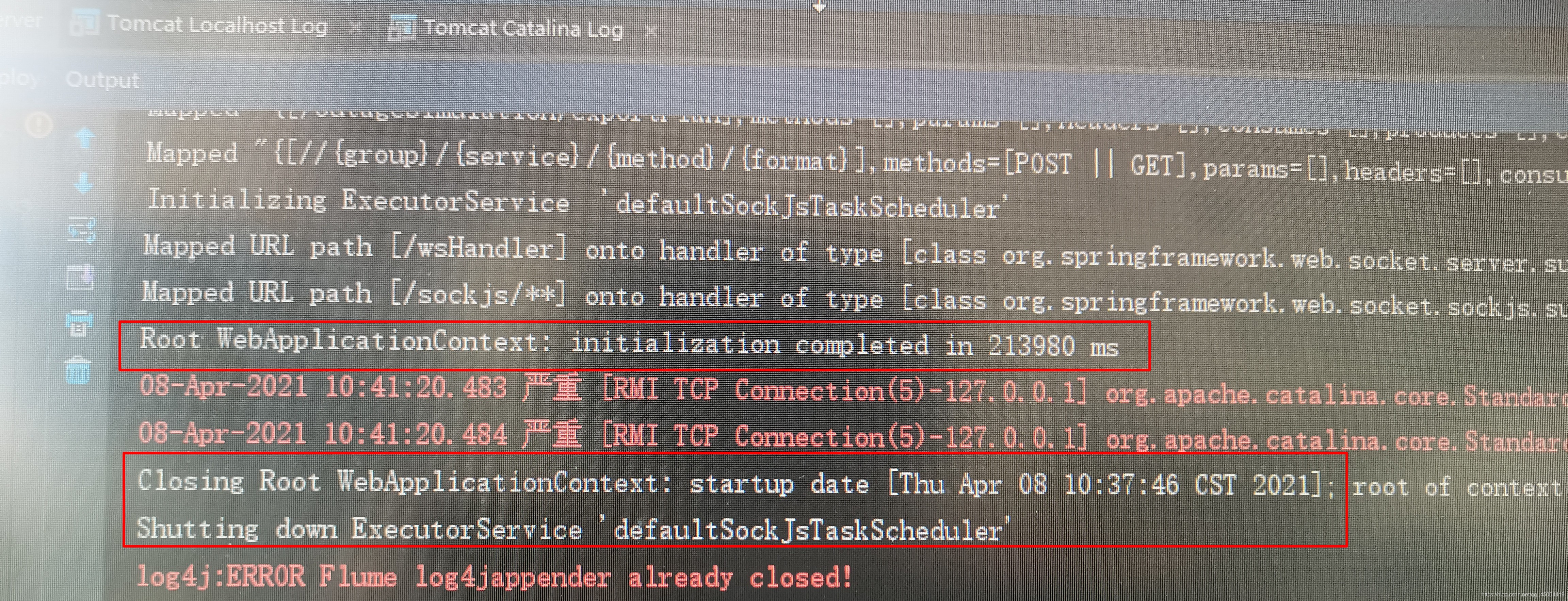解决 Closing root webapplication_closing spring root webapplicationcontext-CSDN博客