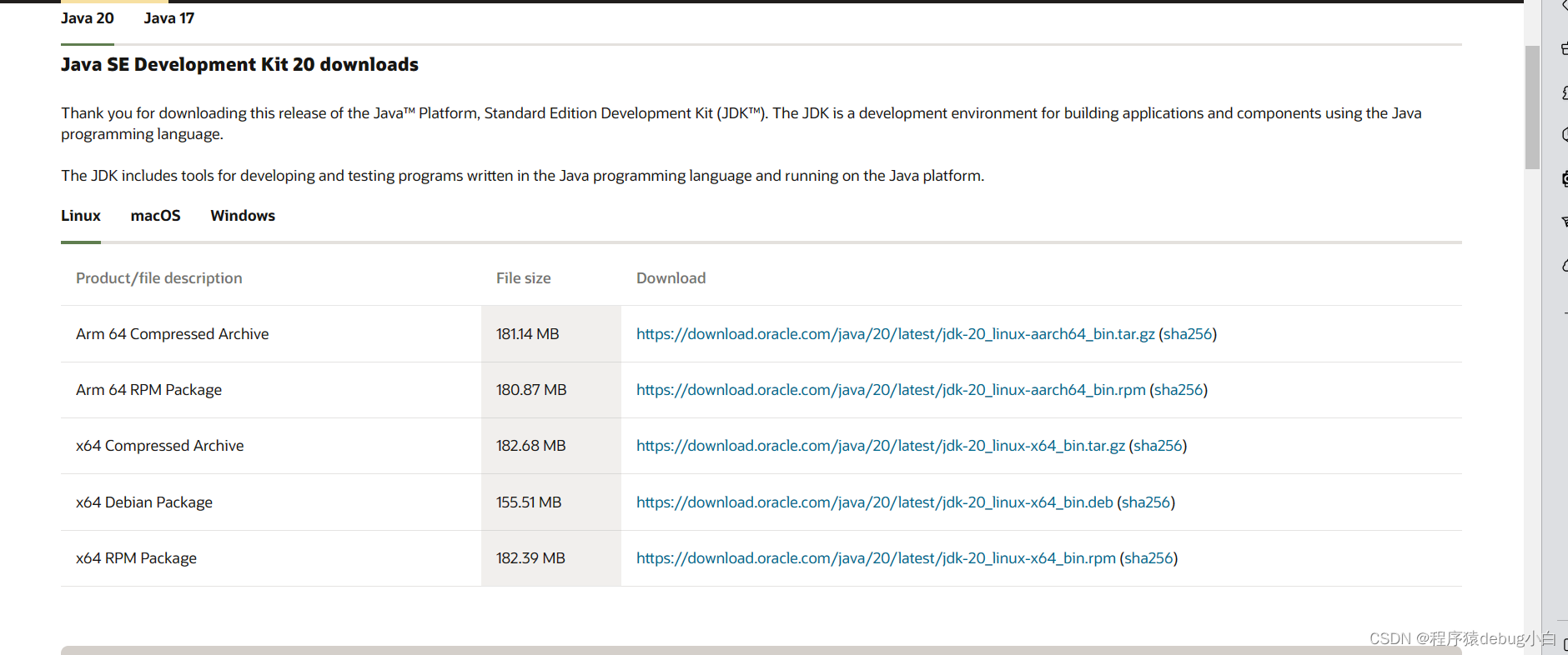 Linux 系统上 安装 jdk_linux安装jdk20-CSDN博客