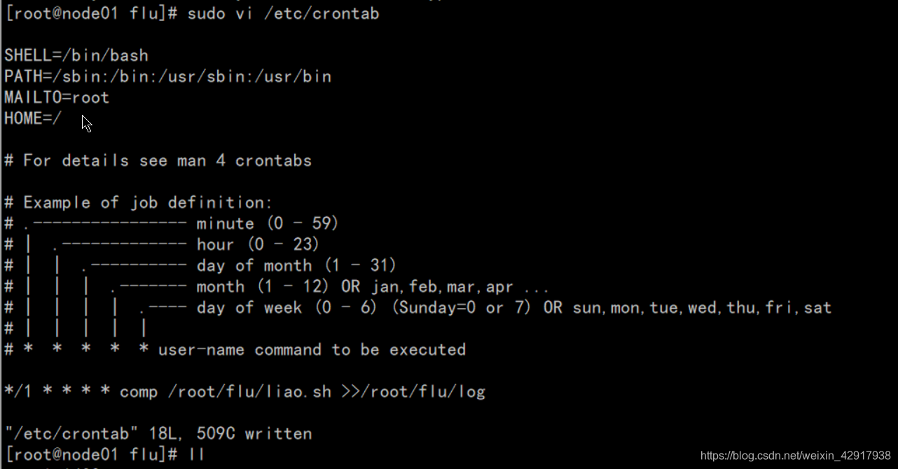 应用crontab定时执行shell脚本_shell crontab 每分钟-CSDN博客