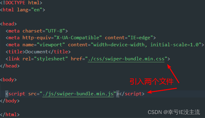Swiper插件的基本使用_swiper-bundle.min.css-CSDN博客