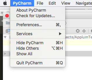 "unresolved reference 'appium' "问题解决-CSDN博客