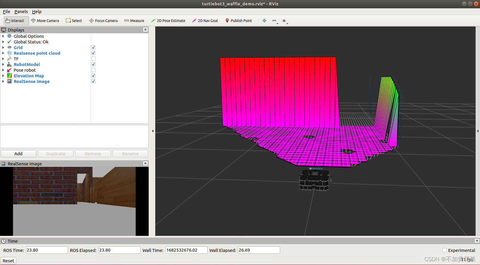 Ubuntu18.04 ROS-melodic 安装配置elevation mapping_ros melodic compressed启动-CSDN博客