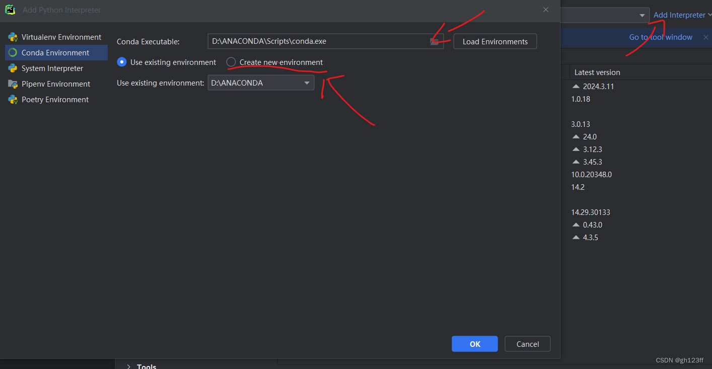 Windows中 pycharm+miniconda搭建虚拟环境_pycharm配置miniconda运行环境-CSDN博客