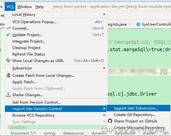 Idea如何上传项目到svn、idea将项目发布到svnidea上传项目到svn服务器 Csdn博客