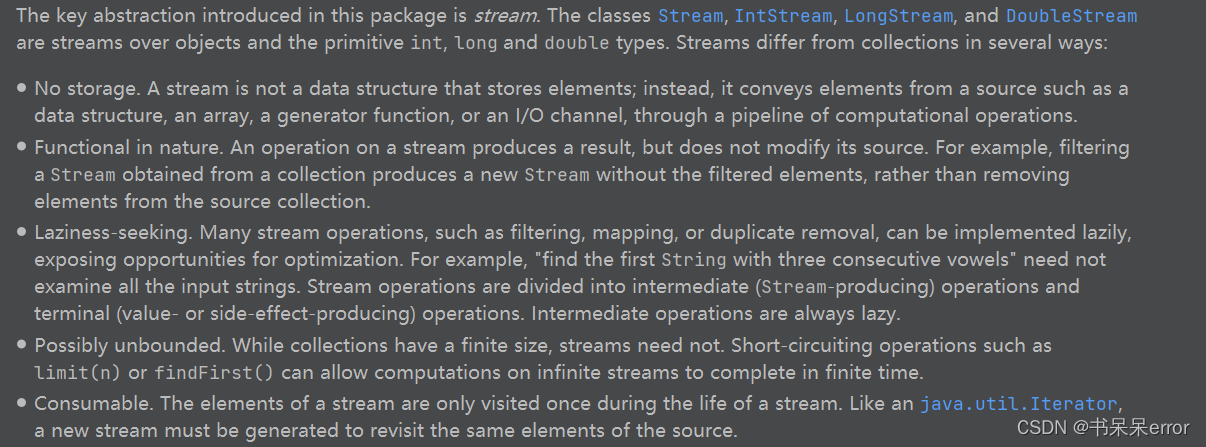 Java8中的stream流 Csdn博客