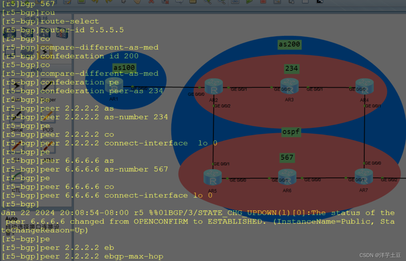 HCIP学习笔记：BGP选路实验-CSDN博客