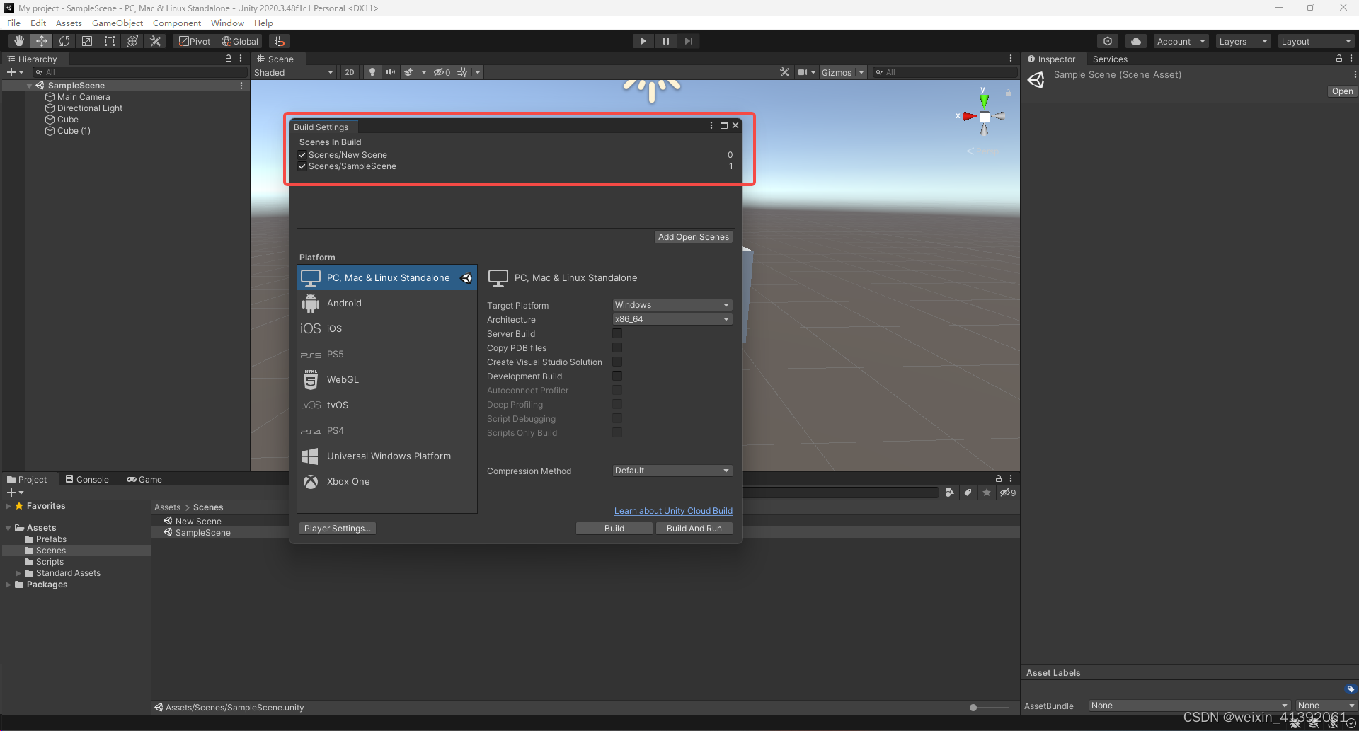 Unity笔记-----异步加载一个场景_unity创建场景异步加载-CSDN博客