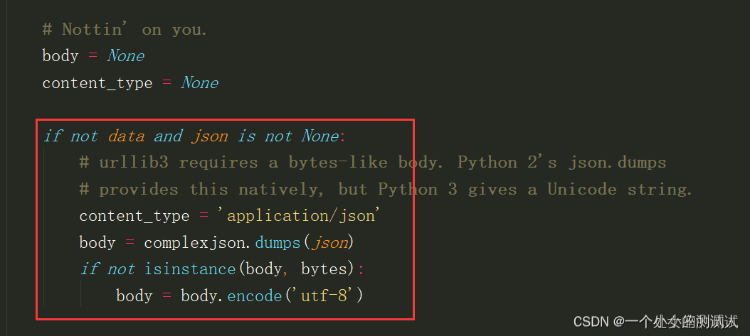 requests 发送一个 json 格式的 post 请求_requests.post json-CSDN博客