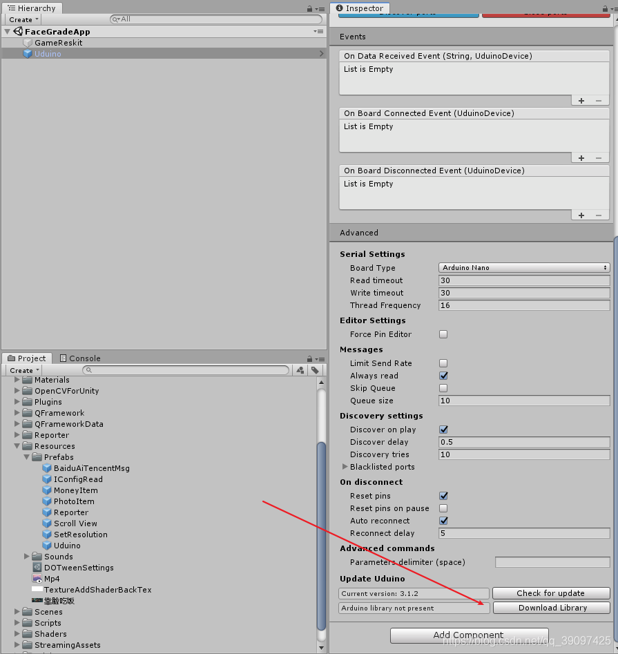 Arduino跟unity通讯我的按钮的标准写法unity和arduino通信 Csdn博客