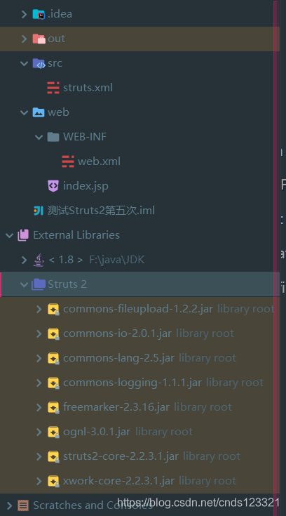使用IDEA创建struts2项目报错ava.lang.RuntimeException：java.lang.reflect ...