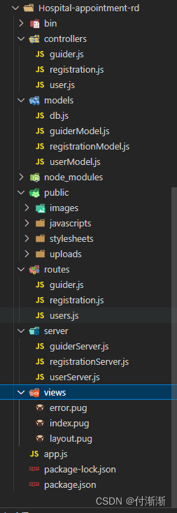 医院预约挂号vue2+node.js_基于 koa 的挂号系统-CSDN博客