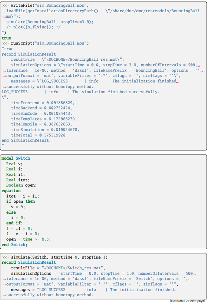 【OpenModelica】2 交互式使用OpenModelica-下篇-CSDN博客