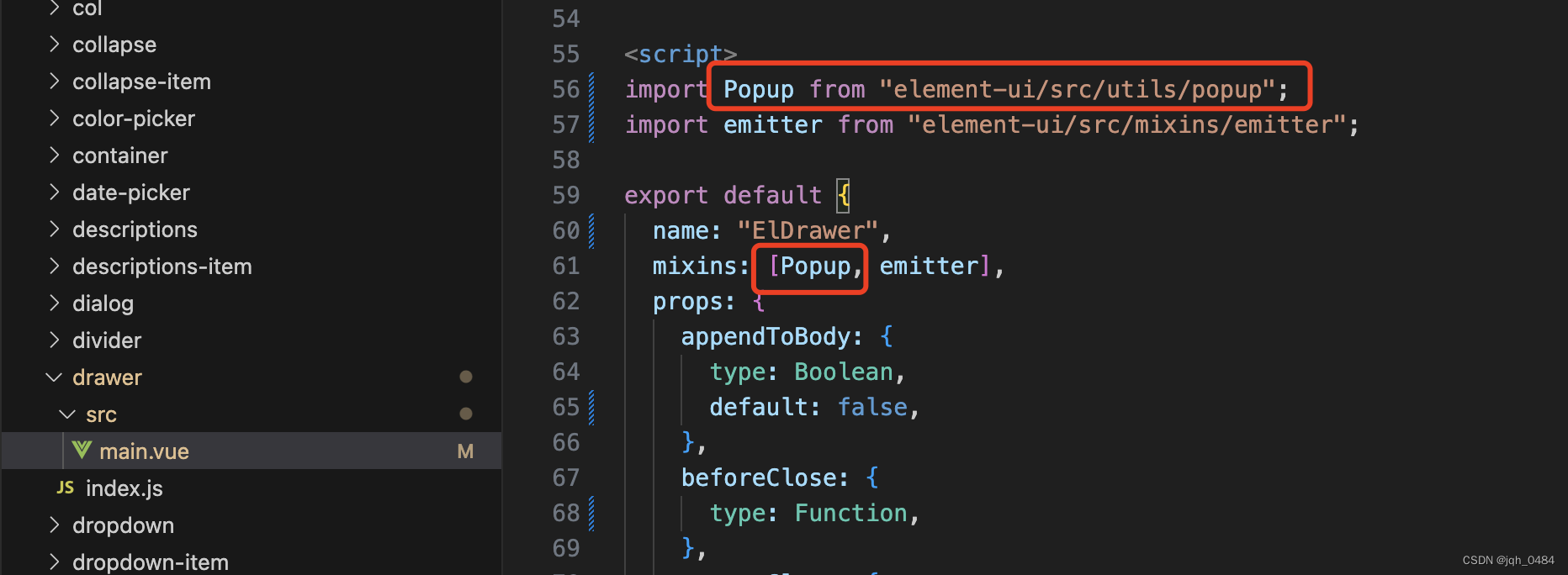 element-ui drawer 组件源码分享_drawer slot-CSDN博客