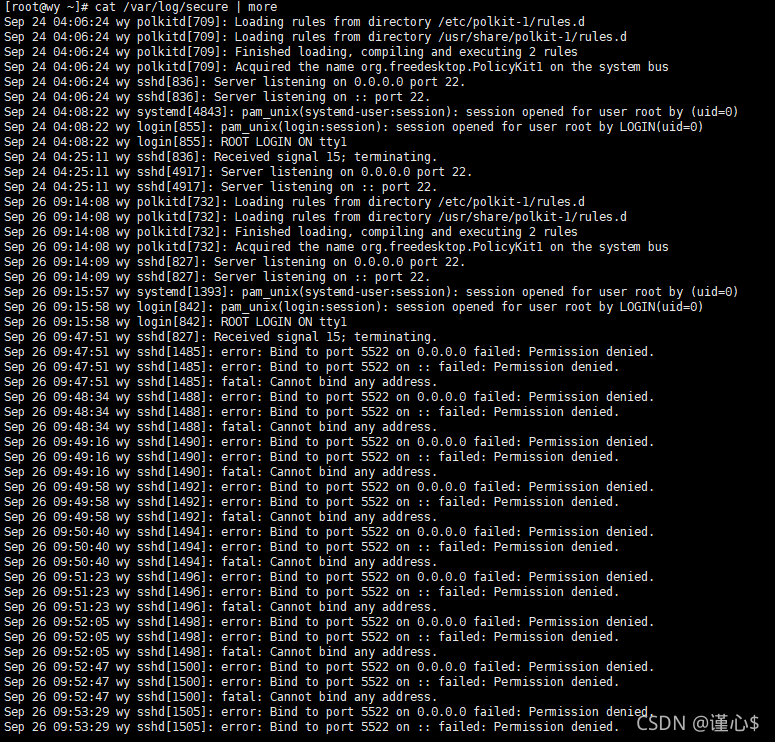 深入解析系统日志：wtmp与secure文件操作与应用-CSDN博客