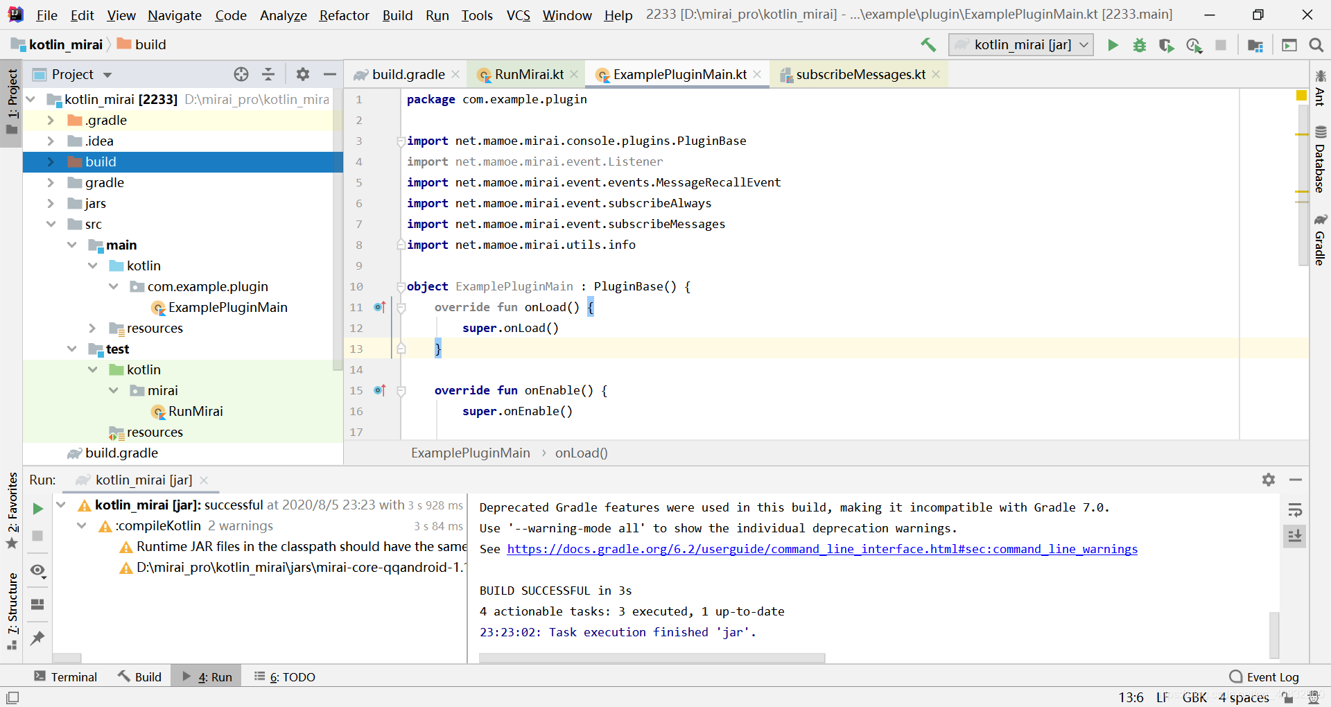 Mirai框架qq机器人教程_mirai机器人官网-CSDN博客