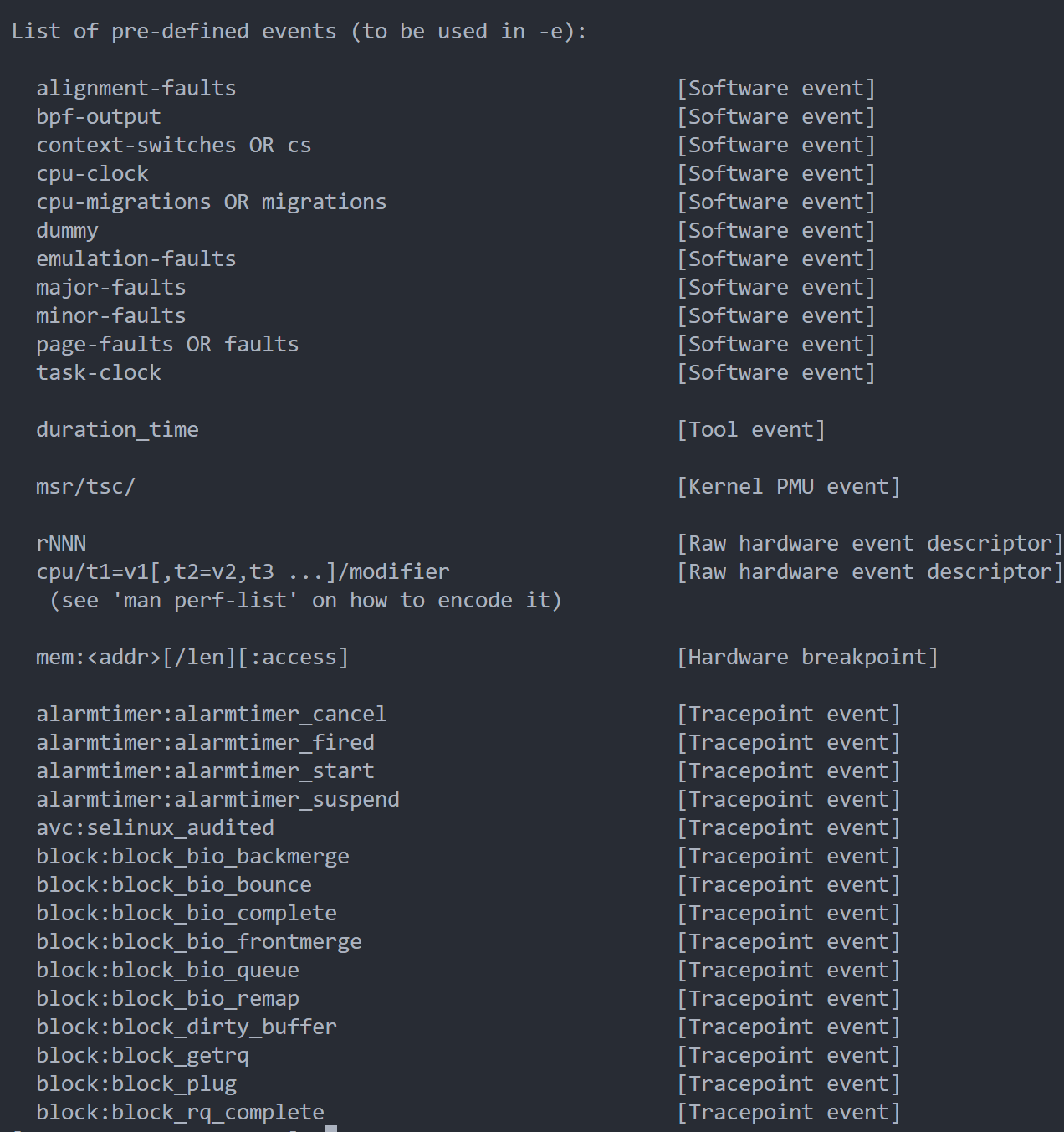 初初见你-性能分析工具perf_性能分析工具perferl-CSDN博客