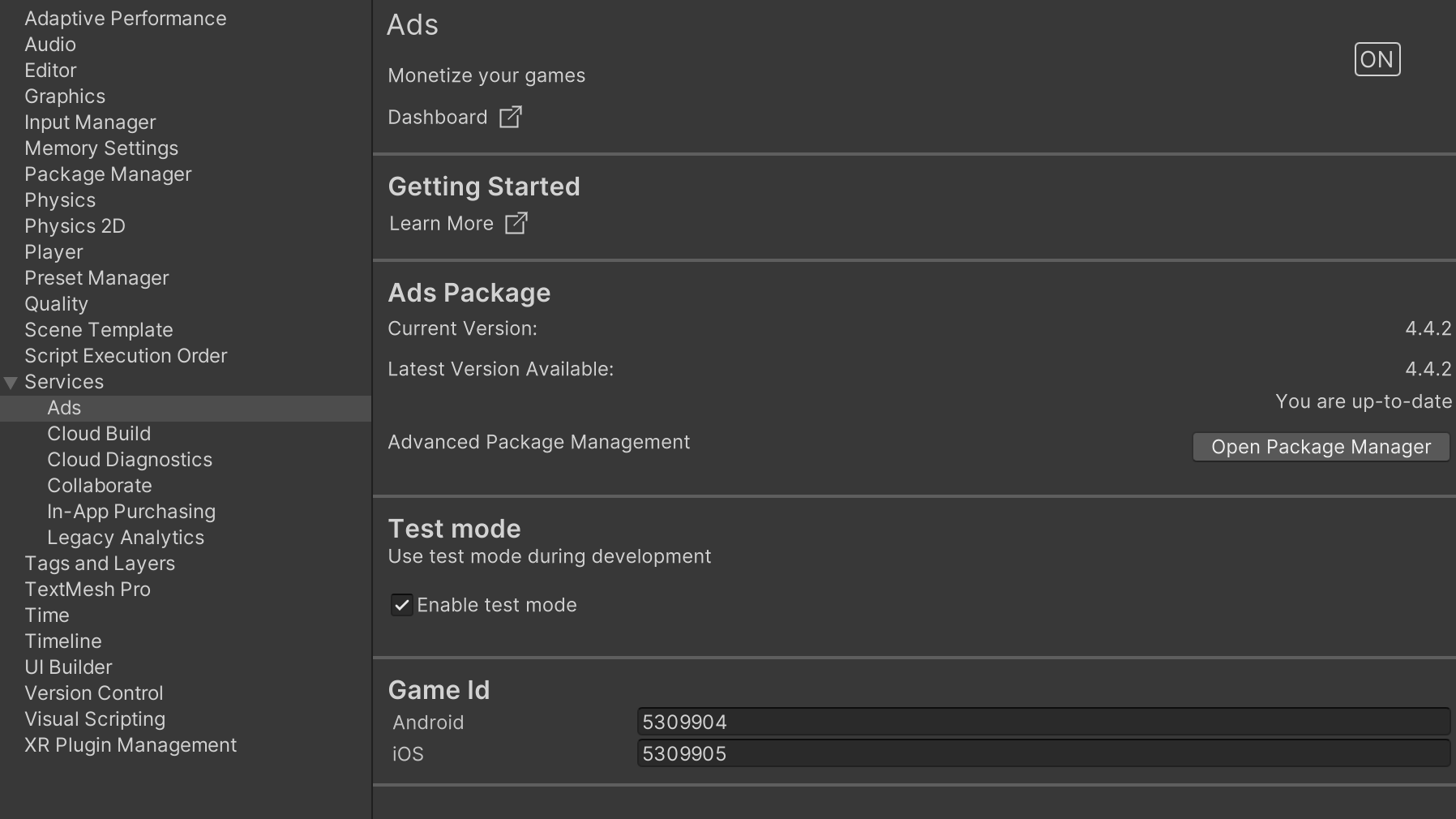 Unity 之 最新原生广告Ads接入 -- 助力增长游戏收益_unity ads-CSDN博客