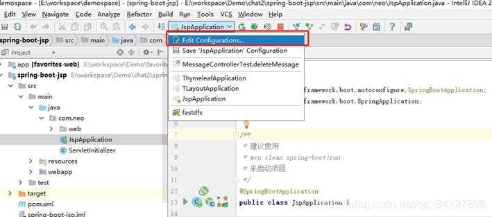 Spring Boot 项目中使用 JSP 2-3_要引用外部文件footer.jsp-CSDN博客