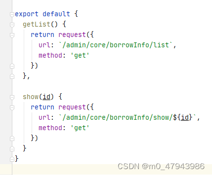 报错:“[Vue warn]: Error in v-on handler: “TypeError“和“TypeError: _api_core_borrow_info__WEBPACK ...