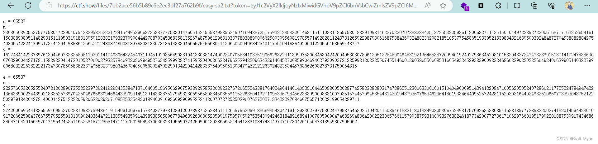 基于轩禹秒杀ctfshow-RSA_轩禹ctf rsa工具-CSDN博客