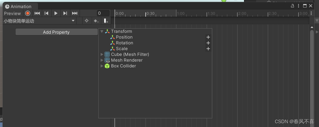 Unity动画系统如何建一个Cube的简单运动_unity的cube-CSDN博客