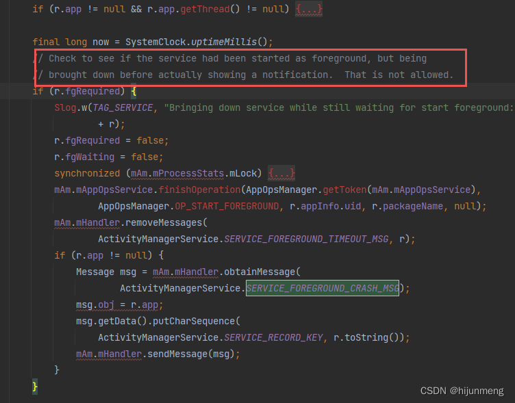 关于Context.startForegroundService() did not then call Service.startForeground()的解决办法-CSDN博客