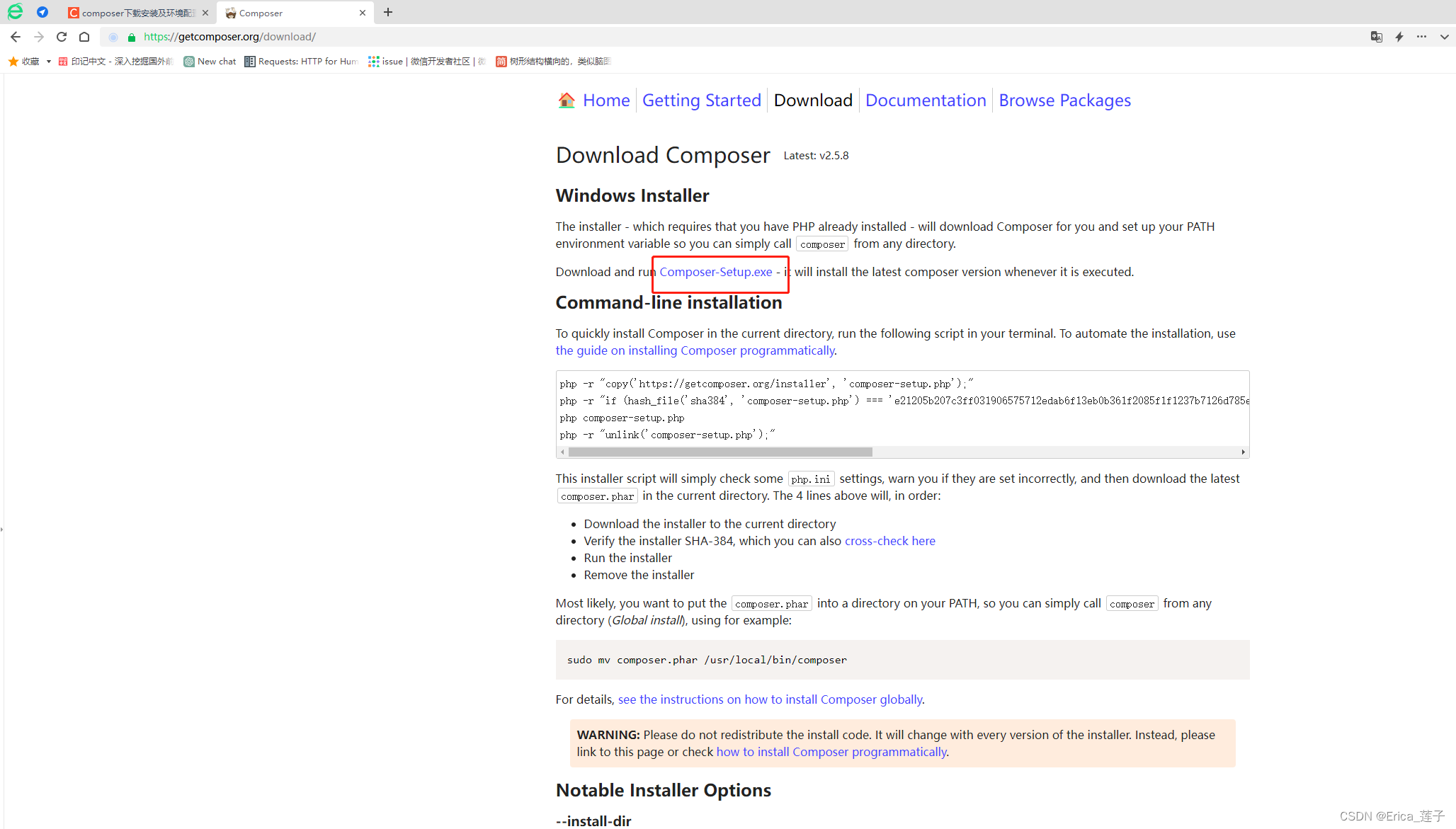 php开发环境搭建_宝塔、composer_宝塔 composer-CSDN博客